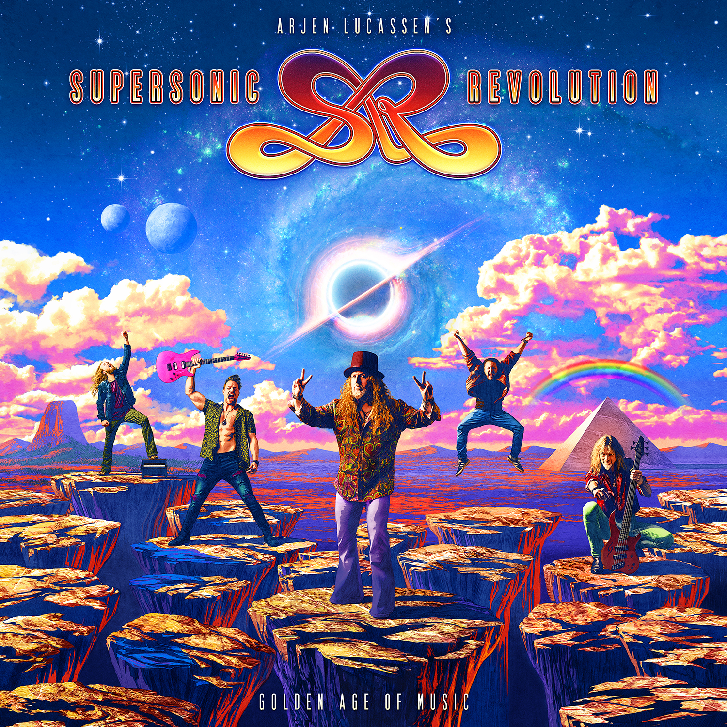 Recension: Arjen Lucassen's Supersonic Revolution - "Golden Age of Music"